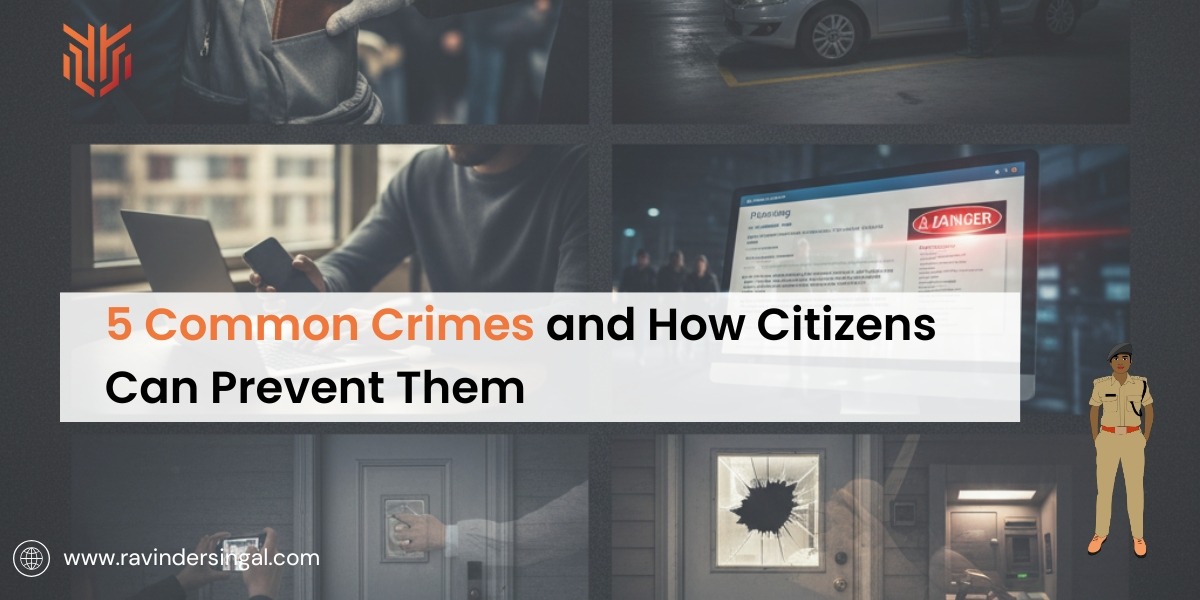 5 Common Crimes and Prevention: How Citizens Can Stay Safe